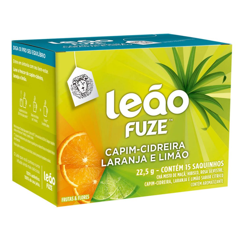 Sachê De Chá De Laranja e Limão Leão Env15 - CDI Barra FoodService São ...